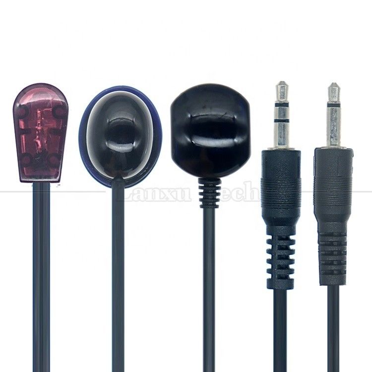 3.5mm 잭 오디오 잭 적외선 IR 수신기 발사기 송신기 반복기 확장 케이블 케이블 박스 DVR TV STB